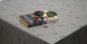 Grey Colour Tablecloths - Oilcloth, PVC Vinyl and Acrylic